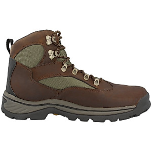 Timberland Men's Chocorua Trail Mid Waterproof Hiking Boot, Medium Brown Full Grain, 11 M