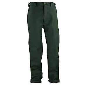 Regular and Big and Tall Dark Green Heavyweight Wool Hunting and Shooting Pants to Size 54 Made in Canada 214 (36W x 33L)