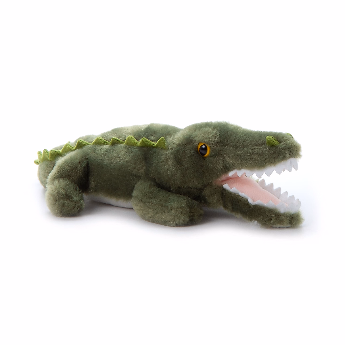 The Petting Zoo Alligator Stuffed Animal, Gifts for Kids, Wild Onez Zoo Animals, Green Alligator Plush Toy 16 inches