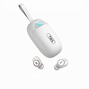 UrbanX Wireless Earbuds for Xiaomi Redmi 9A with Immersive Sound True 5.0 Bluetooth in-Ear Headphones - Includes 2000mAh Charging Case - Stereo Calls Touch Control IPX7 Sweatproof Deep Bass