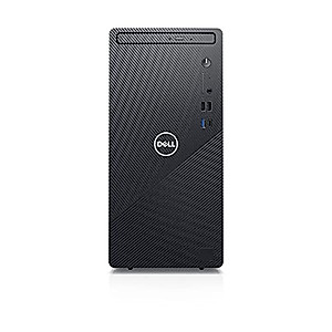 Dell Inspiron 3891 MT Mini Tower Desktop | Core i3-10105 - 1TB HDD Hard Drive - 8GB RAM | 8 cores @ 4.4 GHz Win 10 Home Black (Renewed)