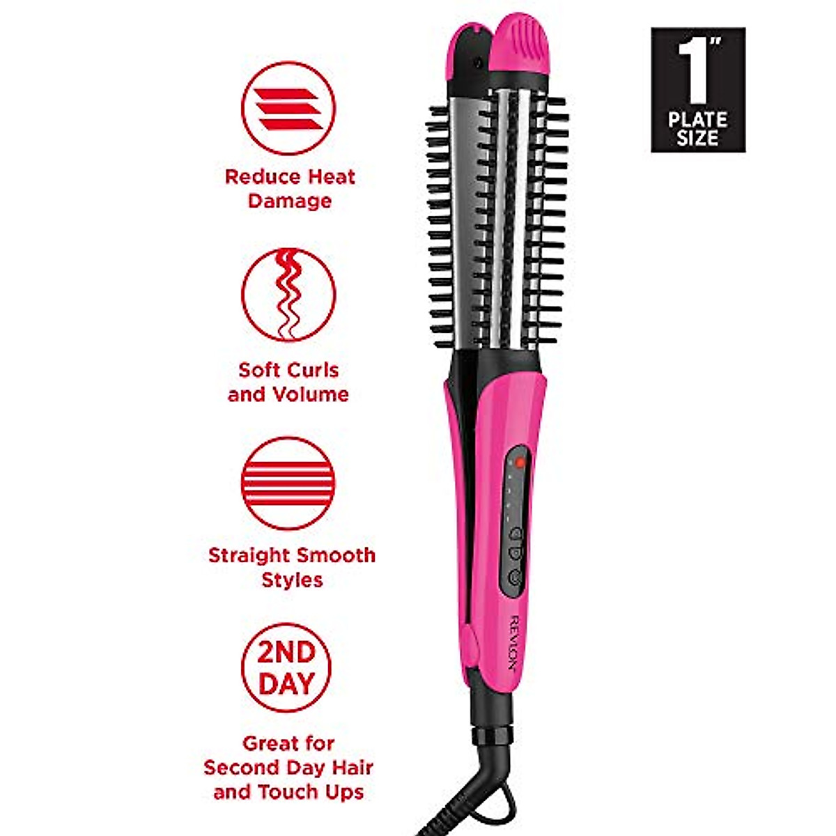 Revlon 2-in-1 Multi-Styler Flat Iron and Curling Wand