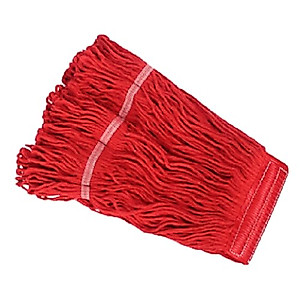 Luejnbogty Commercial String Mops Replacement for Floor Cleaning Loop-End Mops Replacement Parts Accessories Looped End String RefillB