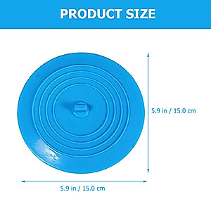 ULTECHNOVO 2pcs Sink Plug Bathtub Stopper Kitchen Sink Stopper Laundry Room Sink Stopper Flat Drain Stopper tub Drain Covers for bathtubs Bath tub Drain Covers tub Hair Catcher Drain Plug 15c