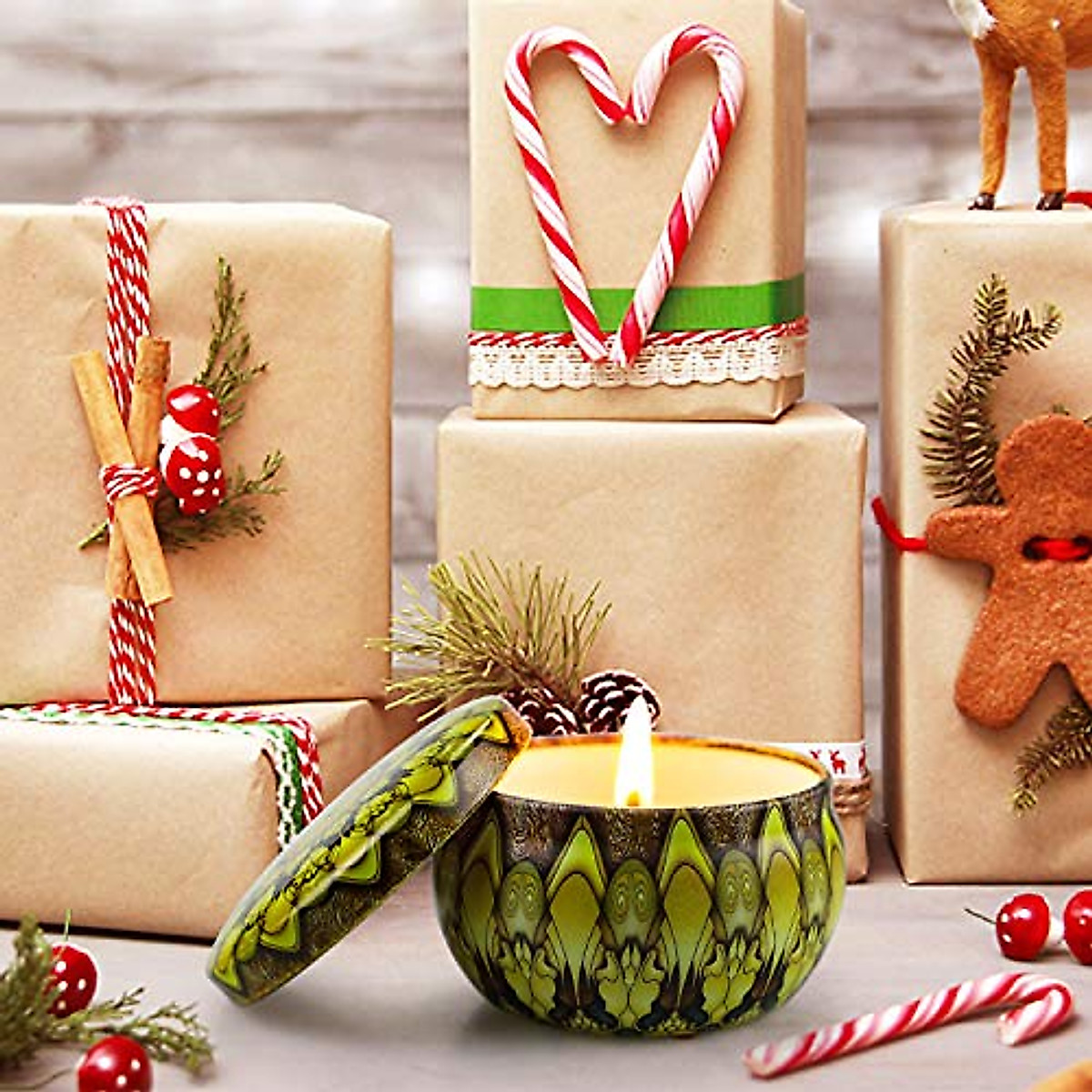 Candles Gifts for Women, 12 Pack Candles for Home Scented, 240 Hour Long Lasting Soy Wax Aromatherapy Candle Set, Birthday Gifts for Women with Gift Box