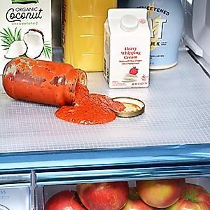 Con-Tact Brand Adhesive Zip-N-Fit Solid Grip Drawer and Shelf Non-Slip Liner, 18" x 4', Ribbed Clear, 6 Count