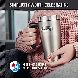 THERMOS, ICON Series, Stainless Steel Mug, Granite, 16 oz