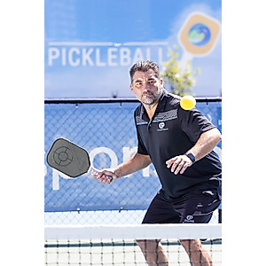 Engage Pursuit EX Graphite Pickleball Paddle – Rough Texture for Long Lasting Spin – Responsive Core for Control and Feel – Standard Grip, Standard Weight (7.9-8.3 oz) - USAP Approved