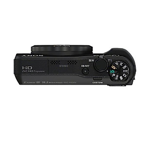 Sony Cyber-shot DSC-HX20V 18.2 MP Exmor R CMOS Digital Camera with 20x Optical Zoom and 3.0-inch LCD (Black) (2012 Model)