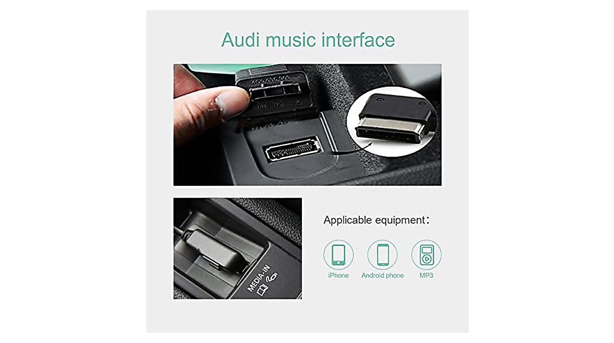 Audi AMI 3.5mm Audio Cable | Connect Phone Music to Car Stereo