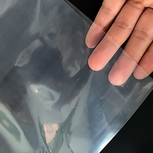 100 Pcs 8"x15" Clear Plastic Fish Bags,3 Mil Thick-Leak-Proof Shipping Bags,for Marine and Tropical Fish Transport,Bottom Seal Storing Leak-Proof Shipping Bags for Live Fish