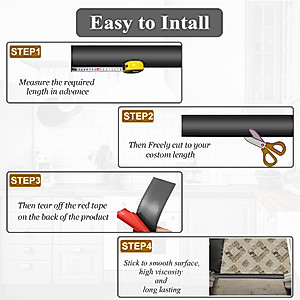 Floor Transition Strip Self Adhesive Floor Vinyl Floor Edge Trim Laminate Floor Gap Covering Joining Strip