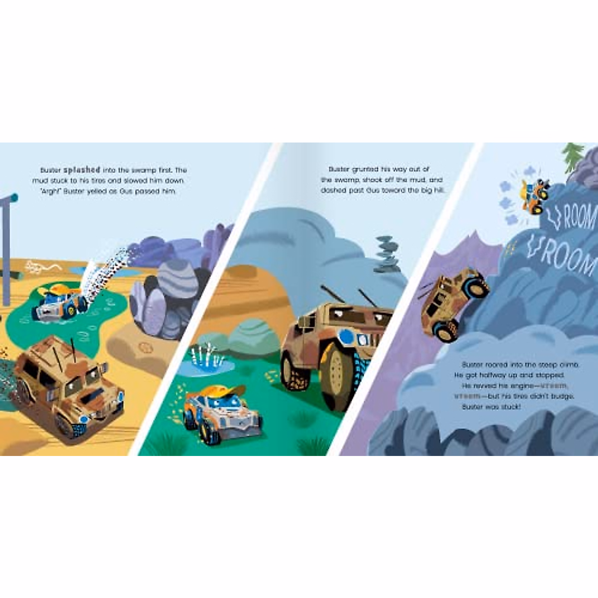 Buster Gets Back on Track (Buster the Race Car)