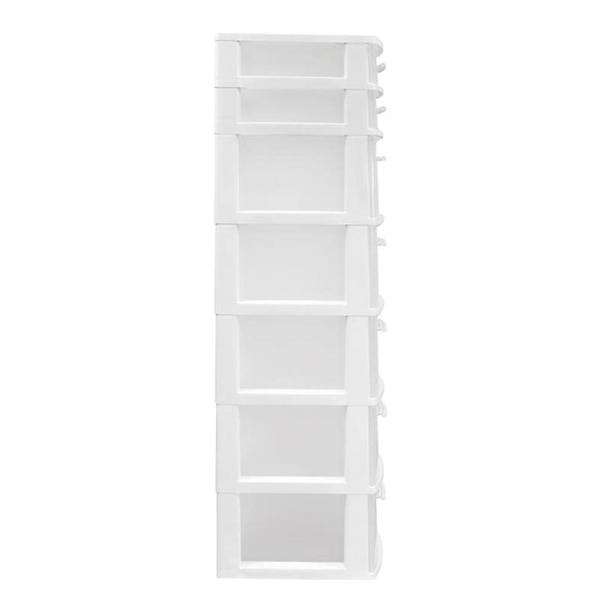 MQ Eclypse 7-Drawer Plastic Storage Unit in White