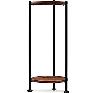 Lilybud--lily Plant Stand Indoor Outdoor, 30'' Tall Plant Stands for Indoor Plants, Heavy Duty Indoor Plant Stands, 2 Tier Flower Stand for Living Room, Balcony, Deck