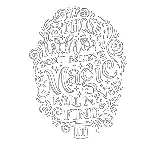 Color & Frame - Totally Magical (Coloring Book)