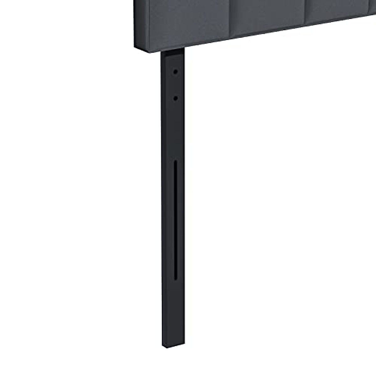 YENING Queen Size Headboard Only Queen Bed Headboards Fabric Cabeceras De Cama, Height Adjustable, Grey