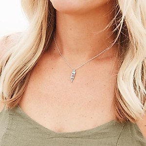 EVE'S ADDICTION Custom Three Peas in a Pod Necklace (16" chain) - Sterling Silver Peas in a Pod Birthstone Necklace - Mother's Jewelry - Gift for Mom - Mother's Necklace - Gifts for Mom
