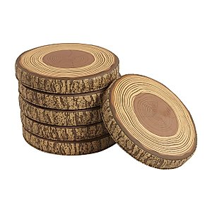ECR4Kids SoftZone Tree Floor Cushions, Flexible Seating, Chocolate, 6-Pack