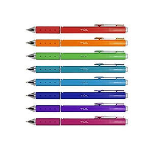 TuL Limited Edition Candy Brights Rollerball Gel Pens with Archival Grade Ink - 8 Pack