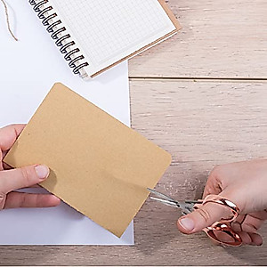 Usaidon Folding scissors (rose gold),Mini scissors stainless steel scissors safe and durable 1pcs, home study office camping outdoor fishing manual can be used, easy to carry