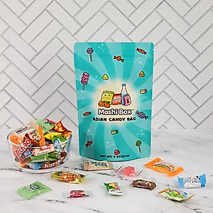 Mashi Box Asian Candy Mystery Variety Pack | 40 PCS | Mix of Japanese/Chinese/Vietnamese/Korean/Indonesia/Thai Candy and more!