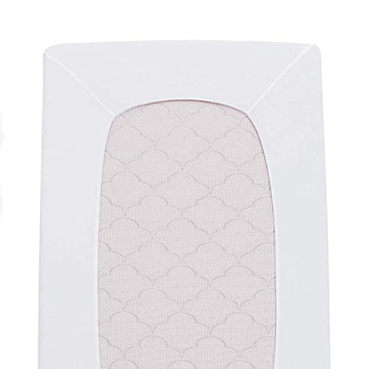 Newton Baby Waterproof Crib Mattress Pad | 100% Breathable Quilted Layer for Comfort & Universal Fitted Skirt for Secure Fit | Machine Washable | Crib Mattress Protector Pad Waterproof, 1 Pack