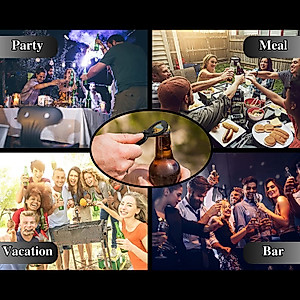 LKKCHER Motorcycle Beer Bottle Opener, Mens Gifts for Birthday Father’s Day, Christmas Gift Ideas for Men Husband Boyfriend Motorbike Lovers, Motorcycles Gifts