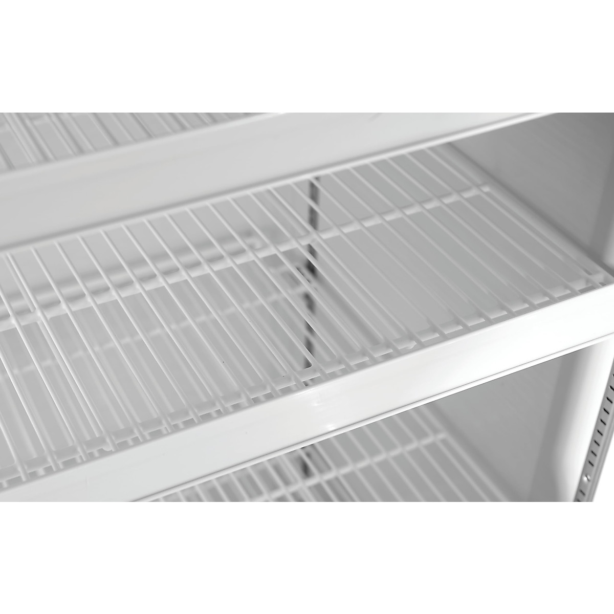 Kratos Commercial Display Refrigerator- Swing Glass 2 Door Merchandiser- 54" W 48 cu ft (69K-720)
