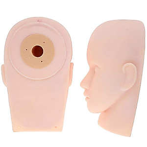 Bright Creations Silicone Mannequin Makeup Practice Head (2 Pack)