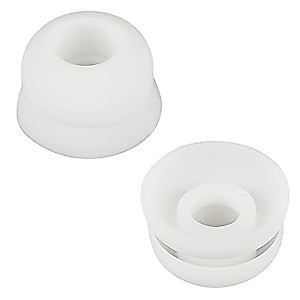 DMZHY 6 Pairs White Small Earbud Tips Fit for Beats Fit Pro Ear Tips Buds Replacement Earbud Tips Earbud Replacement Tips Ear Covers Earbuds Rubber Tips Earbud Caps Fit for Beats Studio Buds Ear Tips