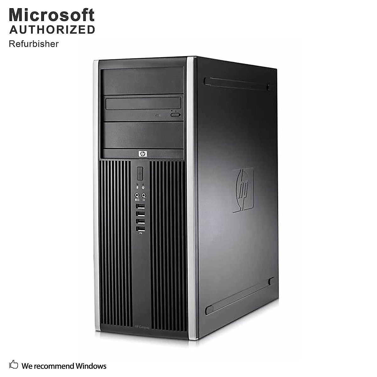 HP Elite 8200 Tower Business Desktop Computer PC, Intel Quad Core i7-2600 up to 3.8GHz, 16G DDR3, 1T, DVDRW, WiFi, BT, DP, VGA, Windows 10 Pro 64 Bit Language Supports English/Spanish/French(Renewed)