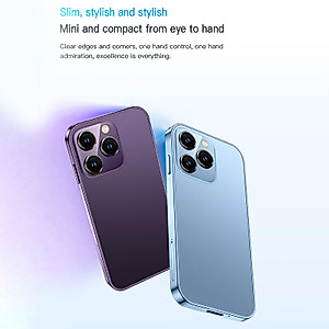 ciciglow XS15 Mini 3G Smartphone, 3.0 Inch Display 2GB 16GB ROM, Dual Sim Mobile Phone, 1000mAh, 0.3MP+2MP Student Pocket Cellphone (Black)