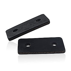 2-Pack ARP2101 Steel Auger Rubber Paddles Compatible with 21'' Snow Blower SNT2110/SNT2114, Black