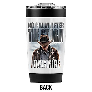 Longmire After The Storm Stainless Steel Tumbler 20 oz Coffee Travel Mug/Cup, Vacuum Insulated & Double Wall with Leakproof Sliding Lid | Great for Hot Drinks and Cold Beverages