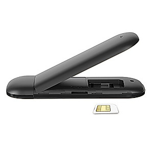 D-Link DWM-222 4G LTE Class 3 USB Adapter with Integrated Antenna for Windows XP/Vista/7/8, Mac OS X 10.5 - Black