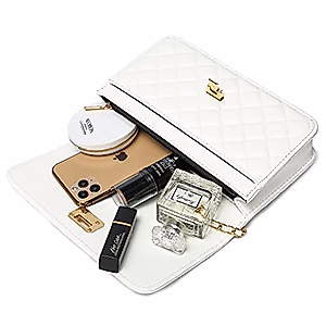 Time Pawnshop Women Shoulder Bag Quilted Crossbody Purse Designer Lattice Leather Chain Bag