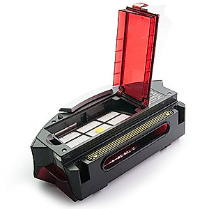 Kvatar AeroForce Dust Bin Box Replacement Compatible for IRobot Roomba 980 Series 980 981 984 985 986 Collection Box Filter Box Parts 4482326