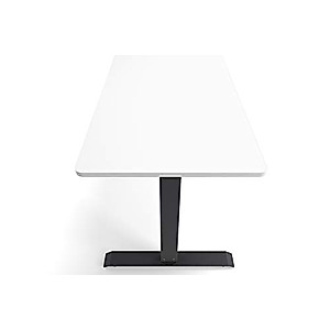 HON Basyx BSXHW2460 Height Adjustable Desk, 24 x 60, White