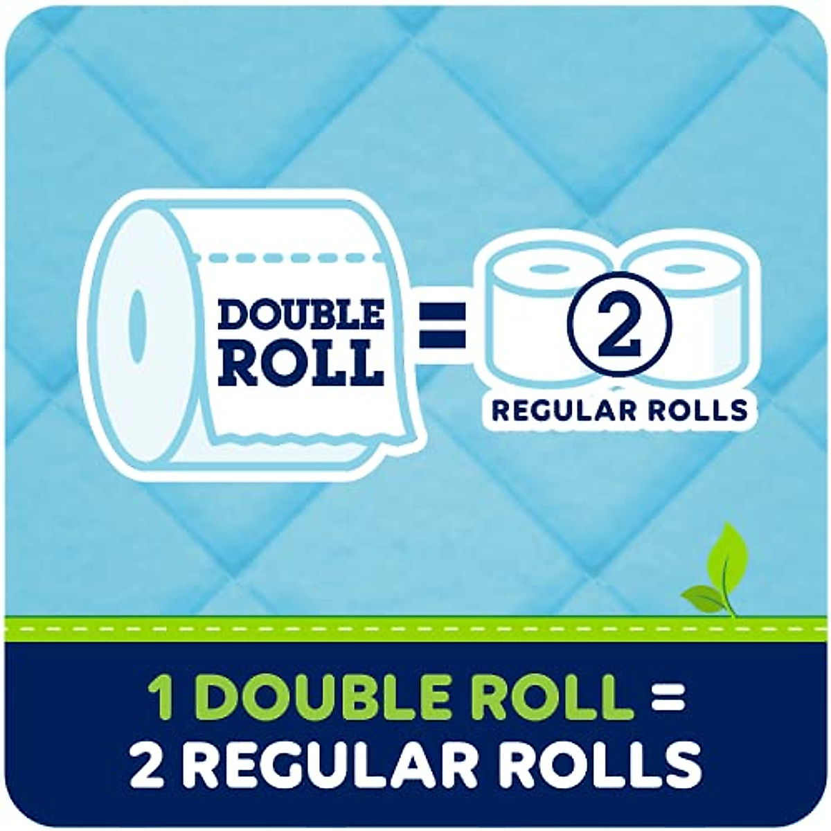 Quilted Northern Ultra Soft & Strong Toilet Paper, Double Rolls, 2-ply, 12 Count (Pack of 1)