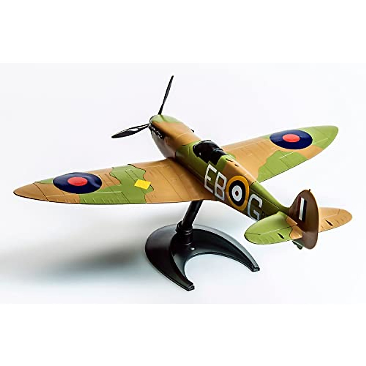Airfix Quickbuild Supermarine Spitfire Airplane Brick Building Plastic Model Kit J6000 Brown