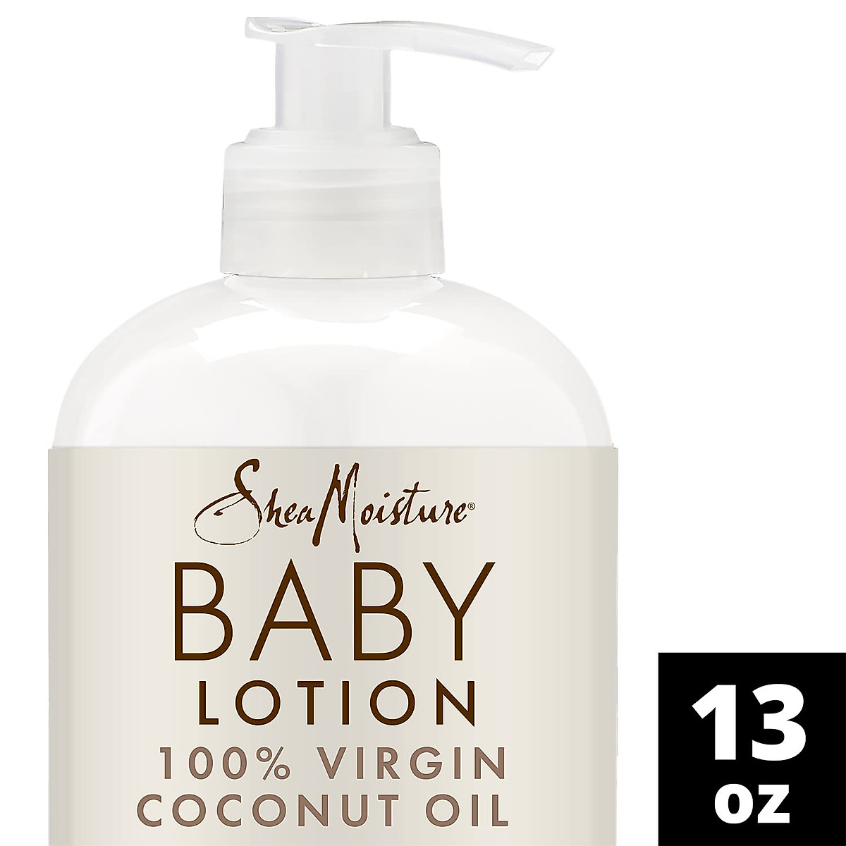 Shea Moisture Baby Essentials, 100% Virgin Coconut Oil Baby Body Wash & Shampoo, Skin Care for Newborn Baby and Kids, Pack of 2 -13 Fl Oz