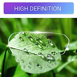 LUFF 4Pcs Anti-Blue-ray Reading Glasses Portable Ultra-Light Readers(2.0X)