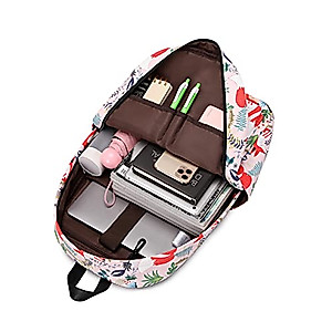 Wadirum Stylish Women Backpack Purse Cute Girl Laptop Schoolbag Fox