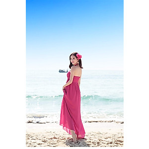 Hair Flower Clips Brooch Boutique Hair Accessories Bohemia Hairpins for Women Girls (Rose)