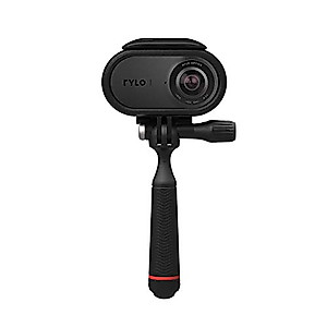 Rylo 5.8K 360 Video Camera - (iPhone + Android) - Breakthrough Stabilization, Includes 16GB SD Card and Everyday Case, Black