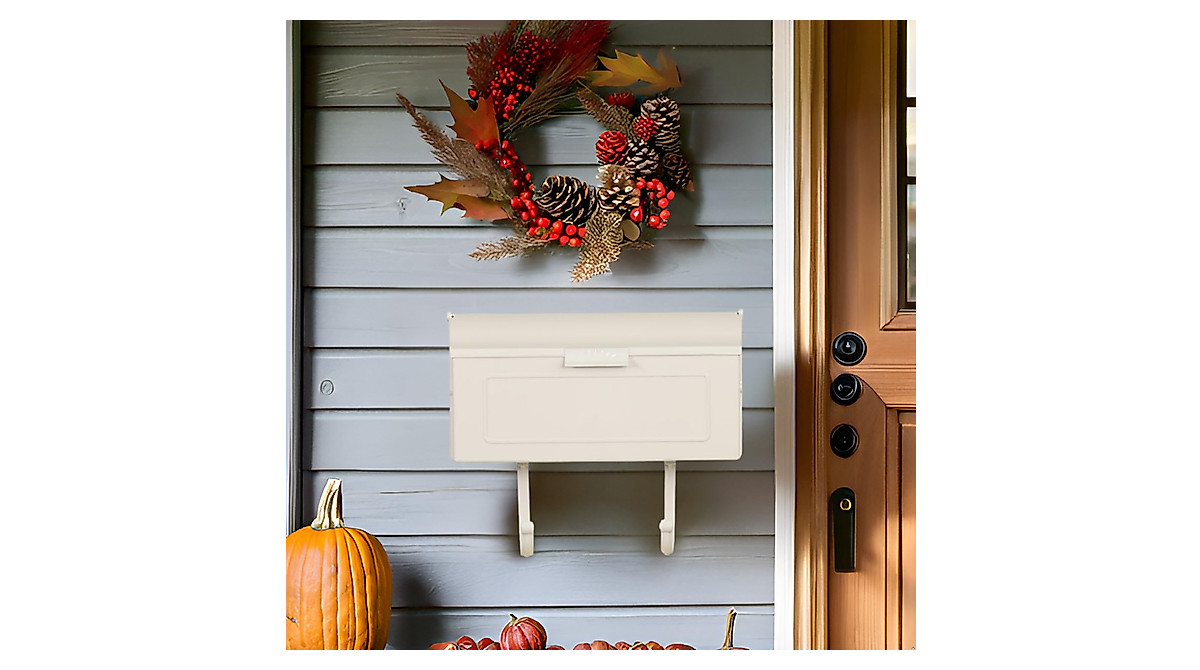 Durable White Aluminum Wall Mount Mailbox – Special Lite