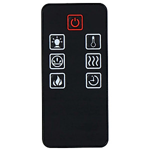 GENGQIANSI Replacement Remote Control for Muskoka JY-3G 259-35-86 310-42-45 310-48-90 259-170-186 310-42C-10 SF310-36A SF310-48A Wall Mounted Media Electric Fireplace