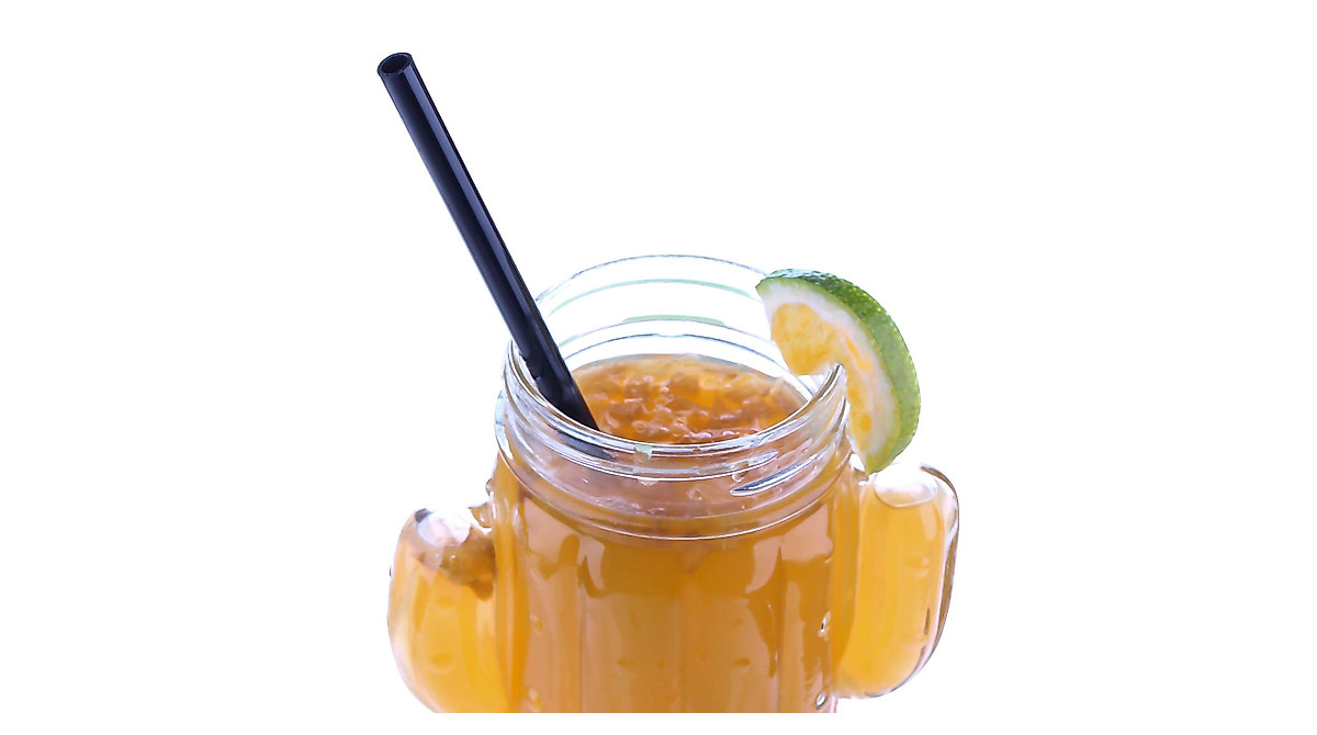 Premium 12" Black Reusable Straws for Mason Jars