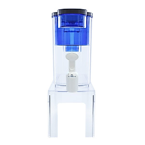 The Beverage Butler Countertop Water Filter Pitcher Stand - Clear Heavy Duty Acrylic Frame - 12" x 6" x 6" - Compatible with Brita UltraMax, PUR Ultimate and, ZeroWater ZD018